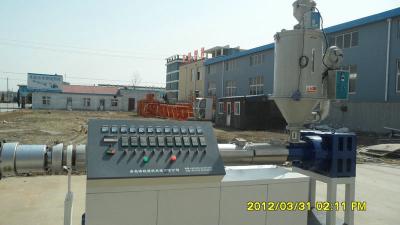 China High Speed Plastic Extrusion Machine , Hot Cold Water Pipe Extrusion Line For Water Supply for sale