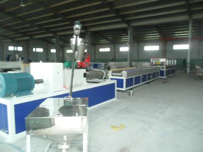 China Plastic Profile Production Line , High Speed Double Screw Extruder for sale