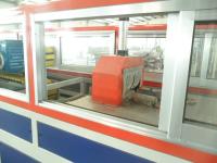China Transparent PVC Plastic Profile Extrusion Line For Door Frame for sale