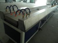 China PP PE WPC Decking Plastic Profile Extrusion Line with Single Screw design for sale