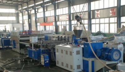 China Automatic PVC Foam Board Making Manchine , Plastic Board Extruder Manchines for sale