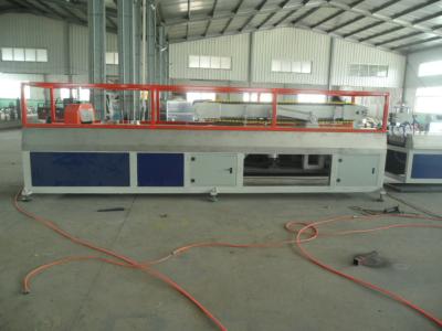 China Waterproof WPC Profile Extrusion Line with 160-280kg/h Output and 50-75% Wood Powder Content for PE PP PVC Production for sale