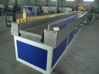 China Double Screw WPC Profile Production Line , WPC Floor Profile Making Machine for sale