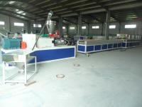 China Automatic PE WPC Extrusion Line with Conical Twin Screw - 160-280kg/h Output, 50-75% Wood Content for Outdoor Profiles for sale