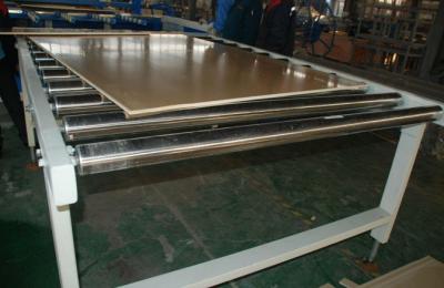 China Fully Automatic PVC WPC Foam Board Machine Construction Template Making 300kg/h for sale