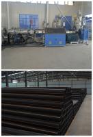 China Single Screw PP RPE PE Pipe Extruder With Omron Temperature Contrller for sale