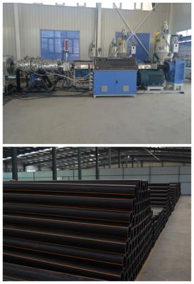 China Single Screw PP RPE PE Pipe Extruder With Omron Temperature Contrller for sale