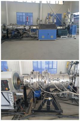 China Single Screw Automatic PE Pipe Extrusion Machine Production Line 16 - 63mm for sale