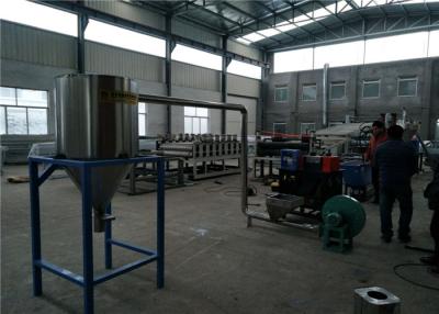China Fully Automatic Plastic Granules Machine , Waste PE Film Recycling Granulating Making Machinery for sale