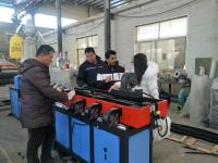 China PE Single Wall Corrugated Pipe Production Line , Corrugated Drain Line for sale