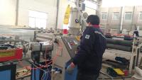 China High-Efficiency SJ65/33 HDPE Single Wall Corrugated Pipe Extrusion Machine for sale