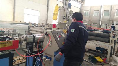 China High-Efficiency SJ65/33 HDPE Single Wall Corrugated Pipe Extrusion Machine for sale