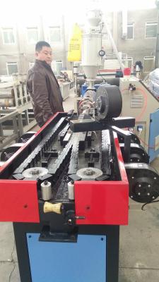 China PP PE Plastic Corrugated Pipe Extrusion Line Single Wall Corrugated Pipe Making Machine for sale