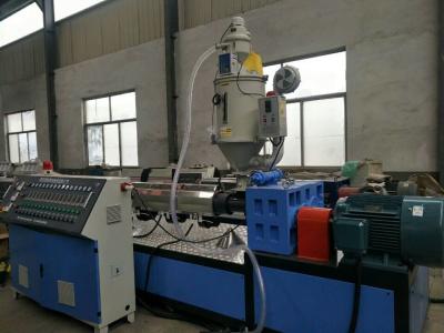 China PPR Plastic Pipe Extrusion Line , PE Single Screw Extruder Water Pipe Making Machine for sale