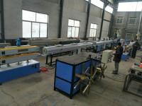 China PP PE PVC Pipe Extrusion Line 200-300kg/h Single Screw Water Tank Production for sale