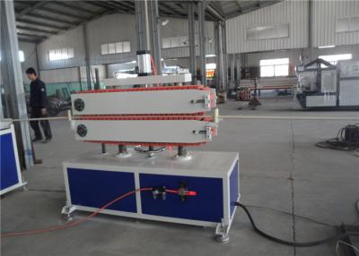 China 110MM PVC Plastic Pipe Extrusion Line 60w Water Pipe Making Machine for sale
