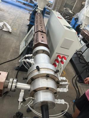 China Highly Efficient Plastic Pipe Extrusion Line For PE PVC UPVC CPVC for sale