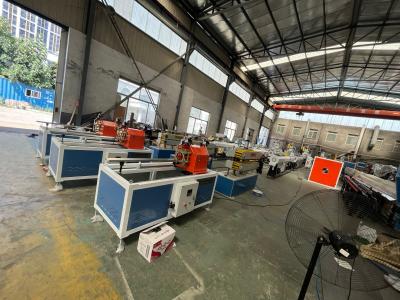 China Customizable One Screw PE Pipe Extrusion Line 16-630mm 200-500kg/h for sale