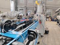 China Automatic PE Corrugated Pipe Making Machine For Drainage Systems, SJ65/33 HDPE Corrugated Pipe Extruder Machine for sale