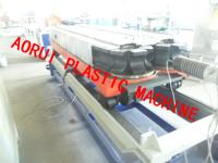 China Double Wall Corrugated Plastic Pipe Extrusion Line For Drainage Use for sale