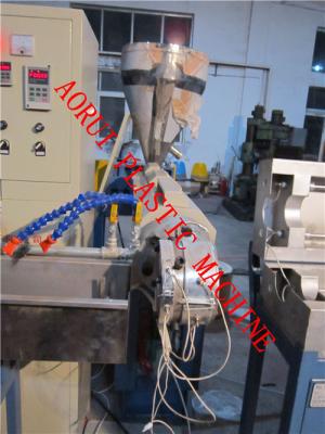 China SJSZ Screw Plastic Pipe Extrusion Line , Pvc Pipe Extruder 5T for sale