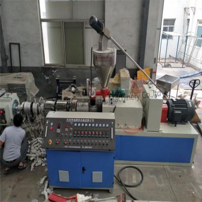 China 380V 50Hz 63mm Twin Screw PVC Pipe Extrusion Line 150kg/H for sale