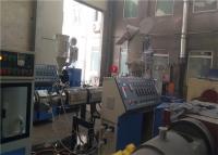China PE Plastic Pipe Extrusion Line 380V 50HZ Carbon Spiral Reinforcing Pipe Making Machinery 65mm 90mm for sale
