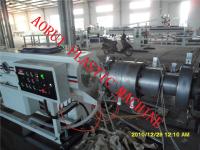 China HDPE Electric Conduit Cable Plastic Pipe Extrusion Line 16mm - 1600mm Diameter for sale