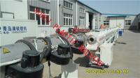 China Silicon Core Plastic Pipe Extrusion Line Machinery Single Screw 380v / 440V for sale