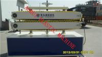 China Silicon Core Plastic Pipe Extrusion Line Machinery Single Screw 380v / 440V for sale