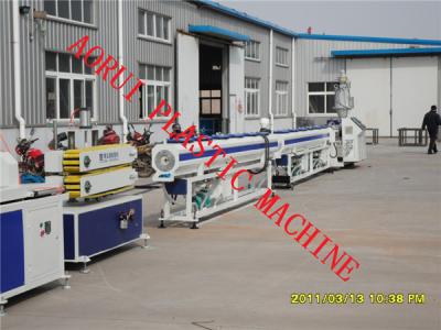 China PE PP Sewage Plastic Pipe Extrusion Line 50-200mm High Speed PLC Control for sale