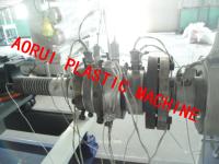 China Double Wall Corrugated Plastic Pipe Extrusion Line , PP / PE Extruding Machine for sale