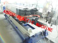 China Double Wall Corrugated Plastic Pipe Extrusion Line , PP / PE Extruding Machine for sale