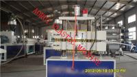 China PVC PE PP Single Wall Corrugated Pipe Extruder , Plastic Pipe Extrusion Line for sale