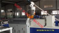China Cold / Hot Water Plastic Pipe Extruder Single Screw Co-Extruding for sale