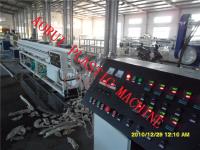 China Drainage And Gas Pipe Plastic Extrusion Line , PP PE Extruder Machine for sale
