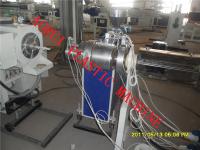 China Drainage And Gas Pipe Plastic Extrusion Line , PP PE Extruder Machine for sale
