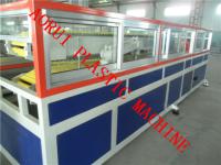 China Performance Wpc Extruder / Wood Plastic Composite Machinery For Door And Window Frame for sale