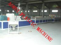 China Moistureproof WPC Profile Production Line , Cabin Partition Profile Extruder for sale
