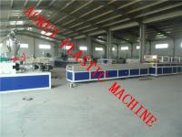 China WPC Profile Production Line PVC PE PP Plastic Wood Foamed Extrusion Machine 180mm Width CE ISO9001 for sale