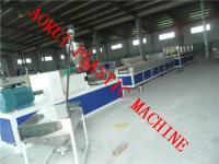 China WPC Wall Panel / Decking Plastic Profile Extrusion Line 160-280kg/h for sale