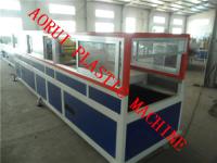 China WPC Chair Profile Plastic Extrusion Line , Bench Profile Machine for sale