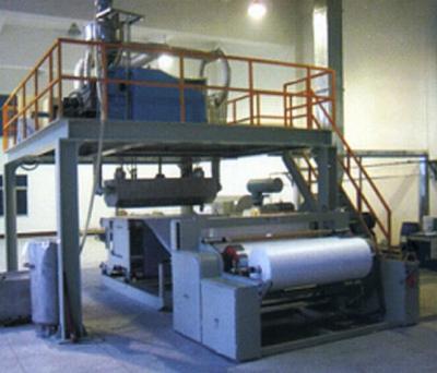 China Single Screw Melt Blown Machine PP Nonwoven Fabric Production Line 1.6-4.2m Width 1.5-2.5 Ton Capacity for sale