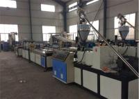 China Full Automatic Wood Plastic Production Line SJSZ80/156 with 1220×2440mm Output for Billboard Manufacturing for sale