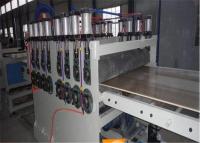 China Full Automatic Wood Plastic Production Line SJSZ80/156 with 1220×2440mm Output for Billboard Manufacturing for sale