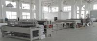 China Automatic PP PE PC Hollow Board Production Line 1220-2100mm Width 2-16mm Thickness for sale