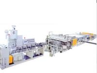 China Automatic PP PE PC Hollow Board Production Line 1220-2100mm Width 2-16mm Thickness for sale