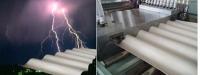 China PVC Wavy Plastic Board Extrusion Line For Trapeziform Plate / Gallery Board for sale