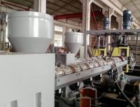 China Single Screw Plastic Board Extrusion Line PP PE Outdoor Board Making Machine​ for sale