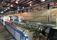 China Waterproof WPC Plastic Profile Production Line For Skirting / Decking / Fence for sale